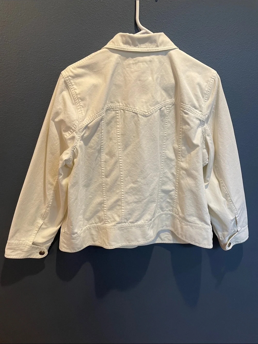 Ralph Lauren | Jackets & Coats | Ralph Lauren Cream Embroidered Cotton ...